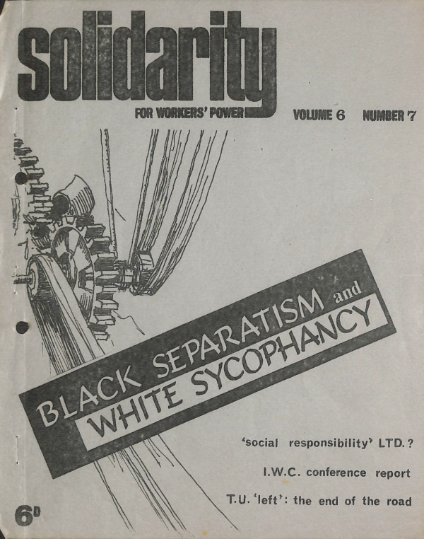 Solidarity for workers' power #6.07 | libcom.org